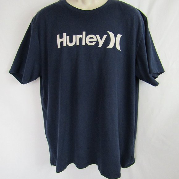 Nike | Shirts | Mens Hurley Nike Drifit Blue Xxl | Poshmark